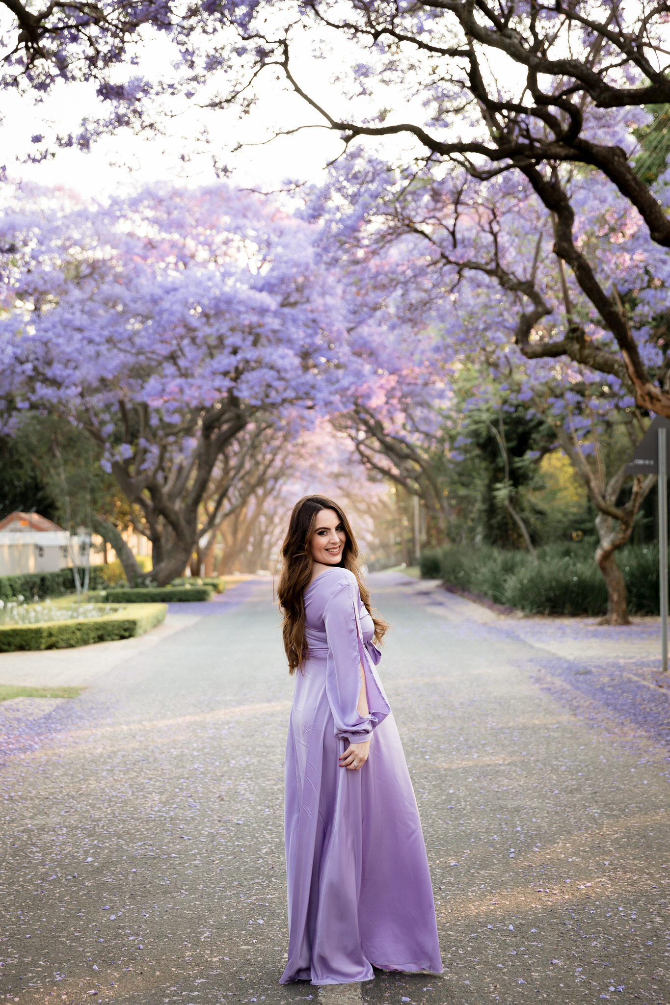 Jacaranda Photo Shoot Pretoria - Cecile Portraits