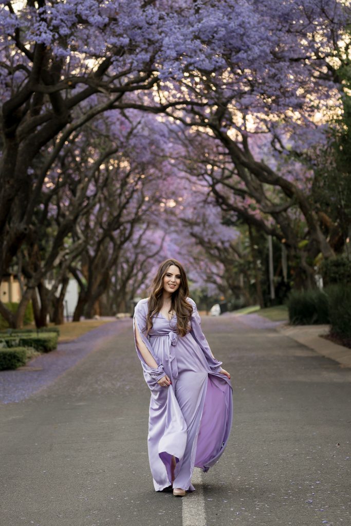 Jacaranda Photo Shoot Pretoria - Cecile Portraits